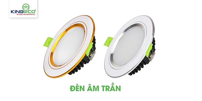 Tìm hiểu các kích thước đèn downlight âm trần phổ biến | Kingled
