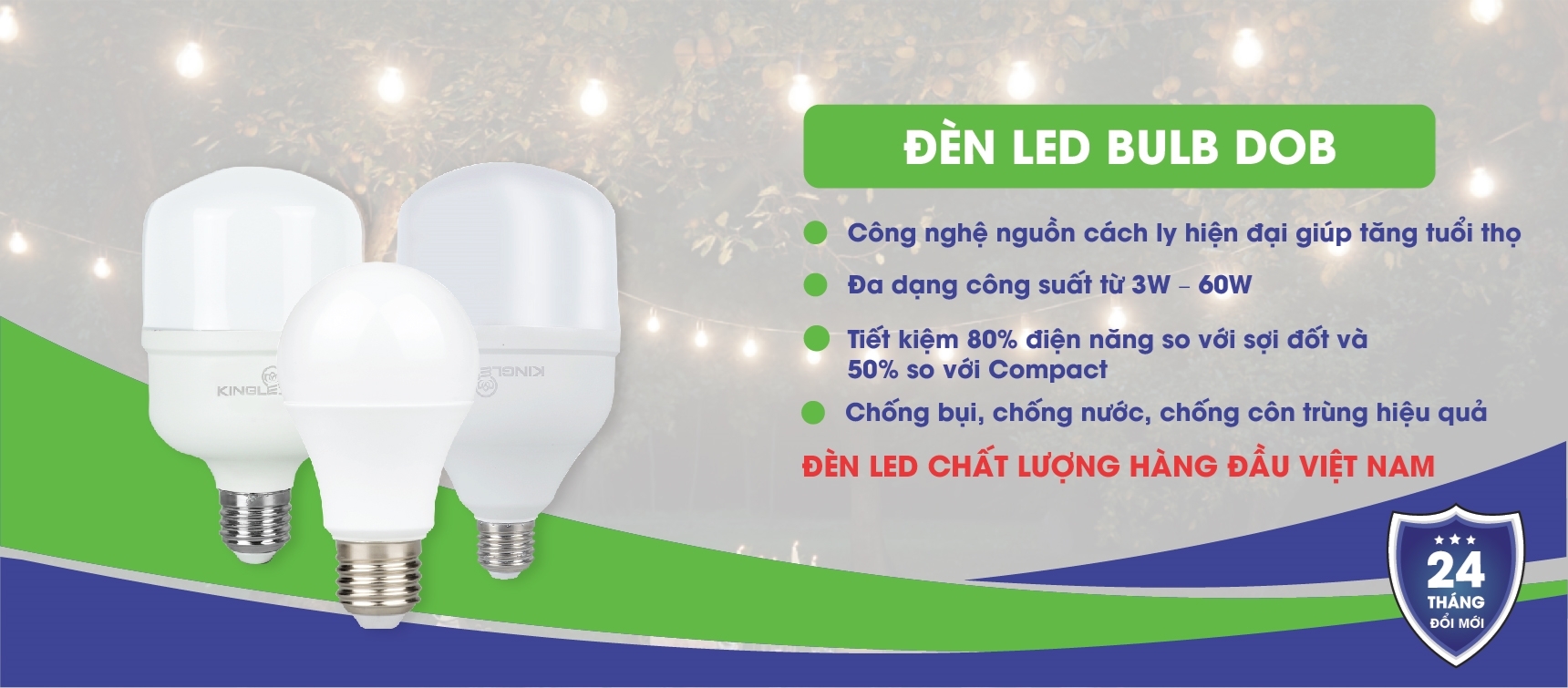 Đèn Led Bulb | Bóng Đèn Led Tròn Siêu Sáng